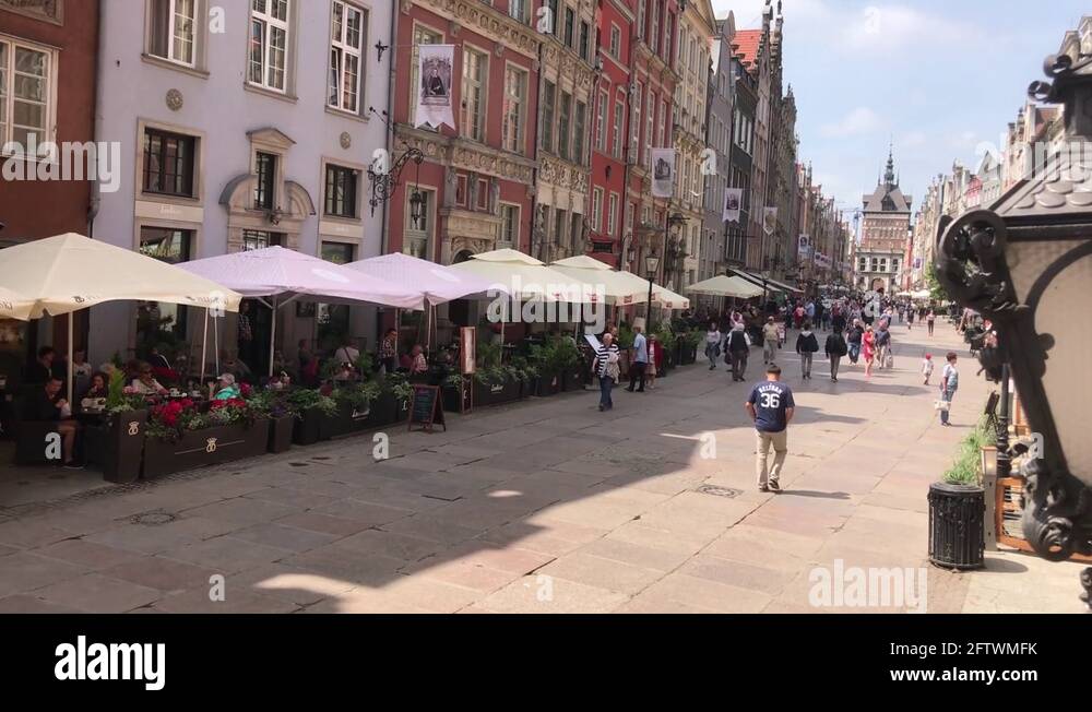 Architecture of the old town of gdansk Stock Videos & Footage - HD and ...