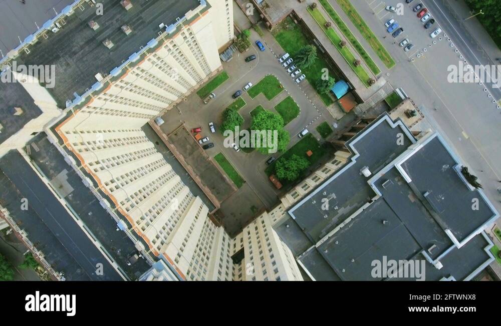 High rise building and modern downtown and streets Stock Videos ...