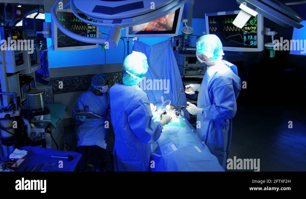Medical surgical hospital Laparoscopic Operation carried out by ...