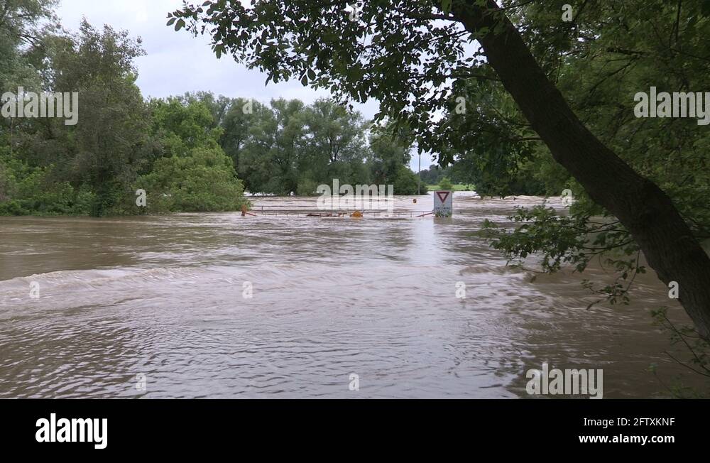 Flash Floods After Severe Thunderstorms And Heavy Rain In St Jacobs
