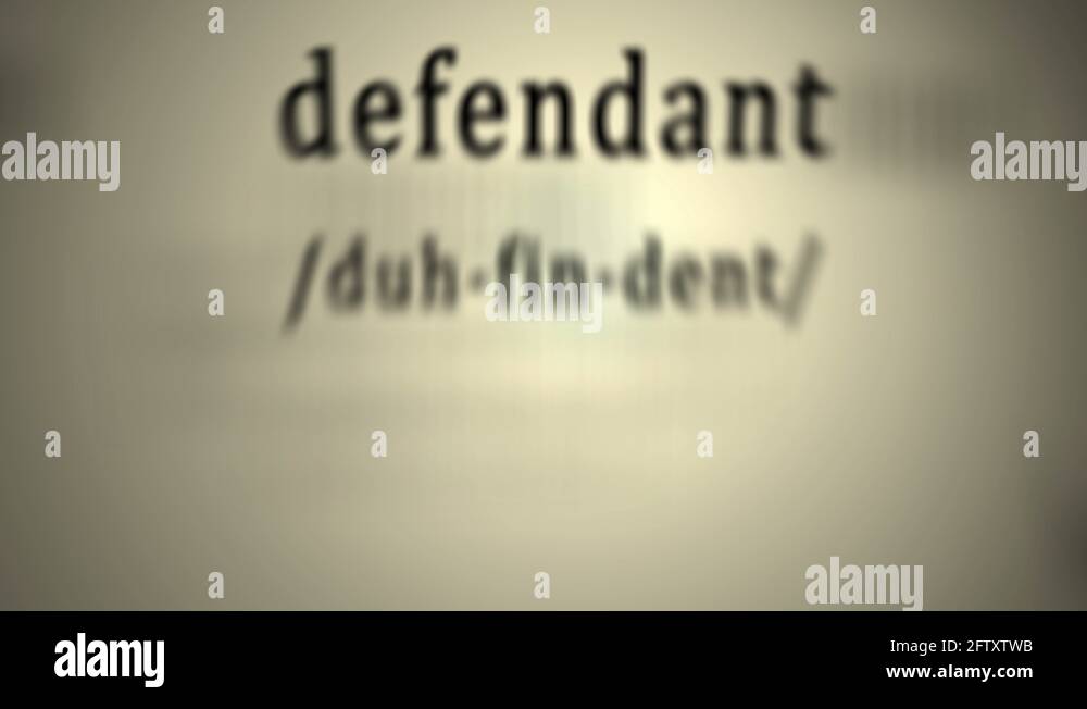 Defendant Stock Videos & Footage - HD and 4K Video Clips - Alamy