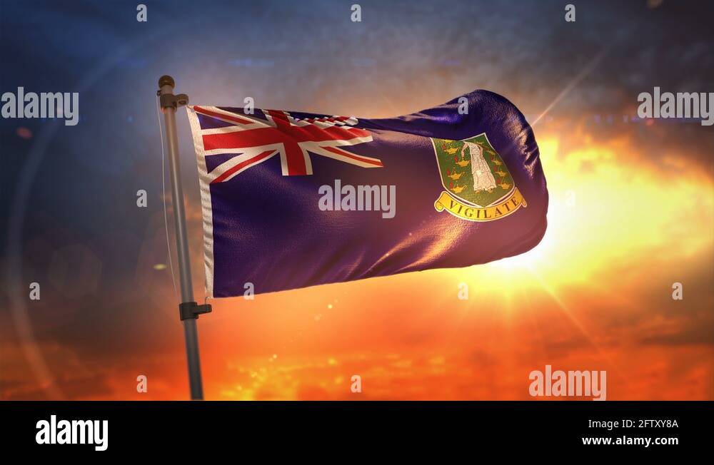British virgin islands flag Stock Videos & Footage - HD and 4K Video ...