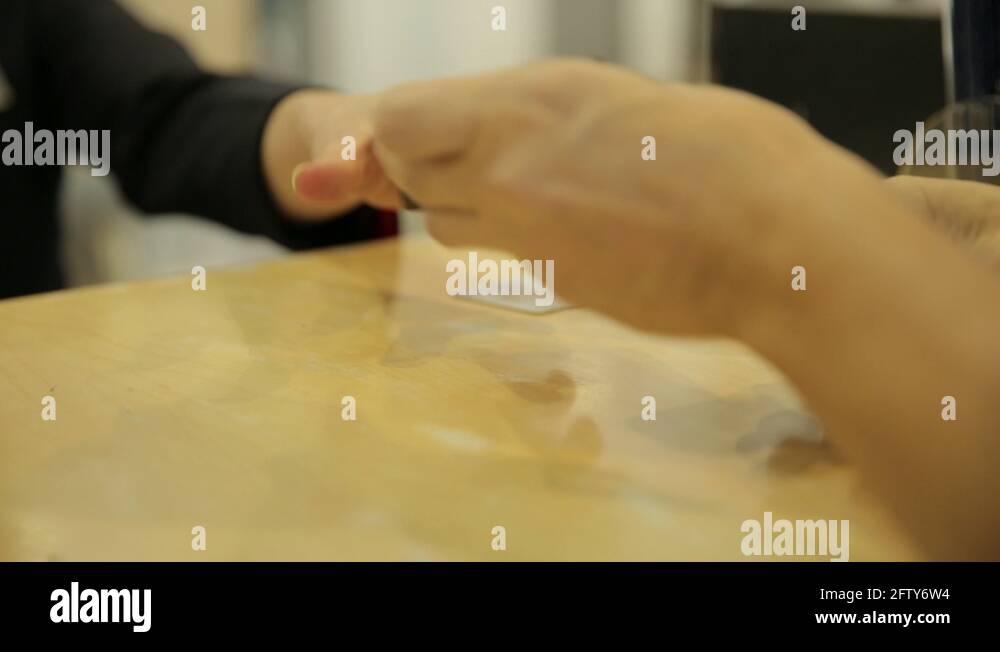 Handing over card Stock Videos & Footage - HD and 4K Video Clips - Alamy