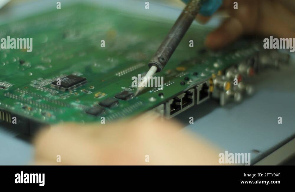 Microchip cables Stock Videos & Footage - HD and 4K Video Clips - Alamy