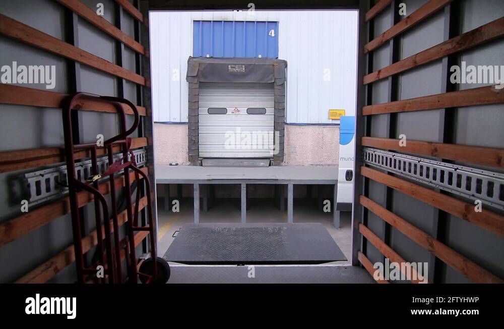 Truck docking bay warehouse Stock Videos & Footage - HD and 4K Video ...