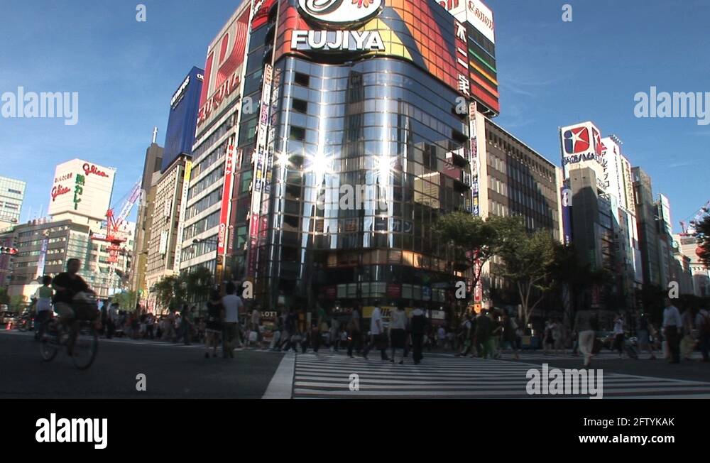 Japan tokyo shoppers in ginza Stock Videos & Footage - HD and 4K Video ...