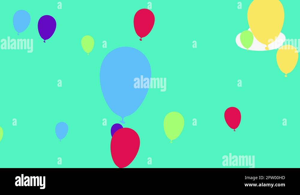 Cartoon balloons Stock Videos & Footage - HD and 4K Video Clips - Alamy