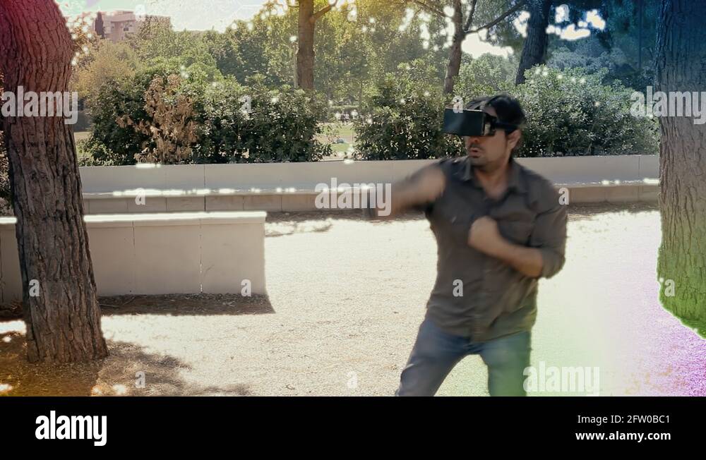 Man augmented reality visor Stock Videos & Footage - HD and 4K Video ...