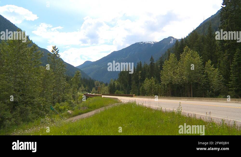 Rogers Pass Highway Stock Videos And Footage Hd And 4k Video Clips Alamy