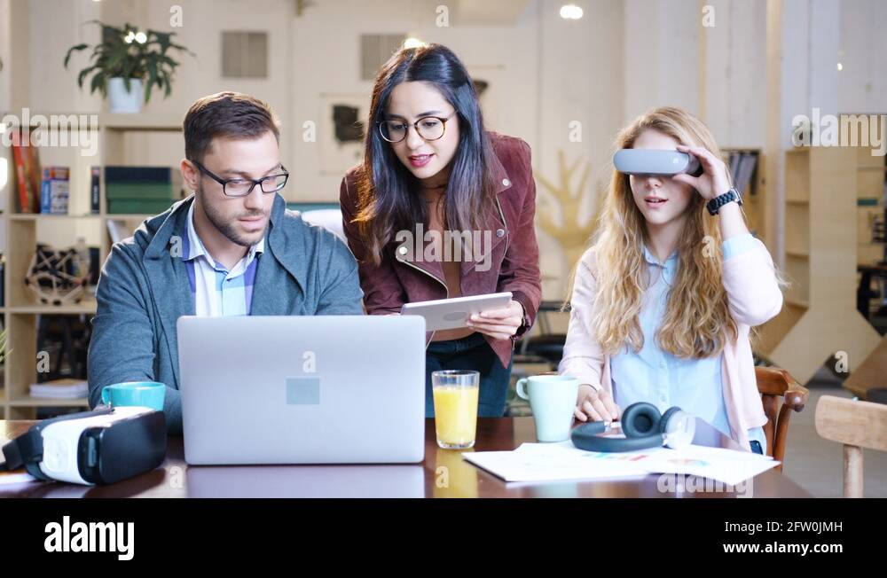 Virtual women futuristic technology Stock Videos & Footage - HD and 4K ...