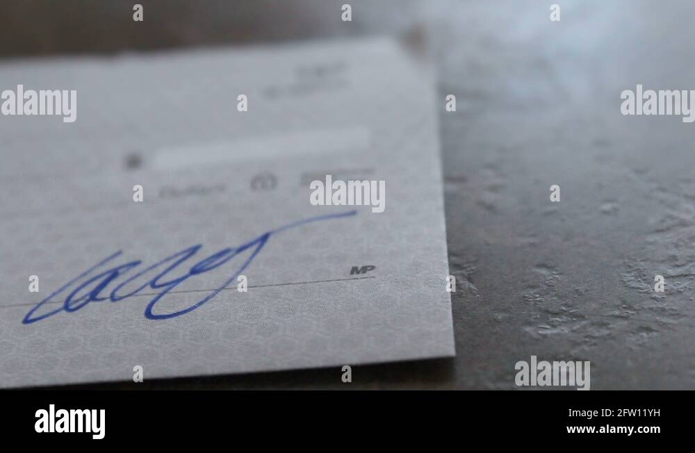 Signature check Stock Videos & Footage - HD and 4K Video Clips - Alamy