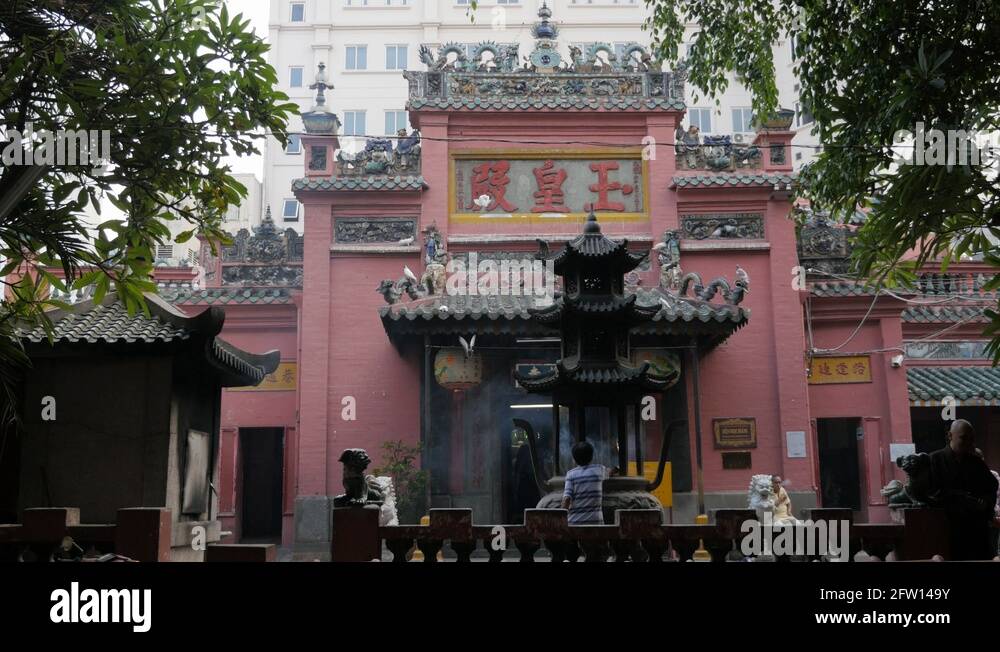 Saigon vietnam jade emperor pagoda Stock Videos & Footage - HD and 4K ...