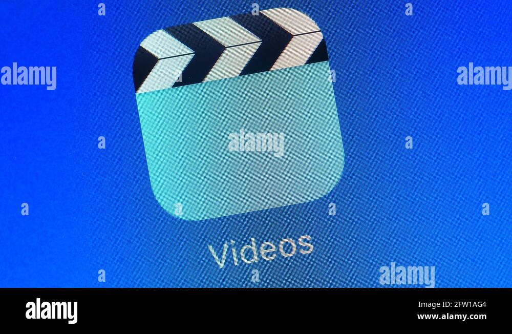 Video app icon Stock Videos & Footage - HD and 4K Video Clips - Alamy