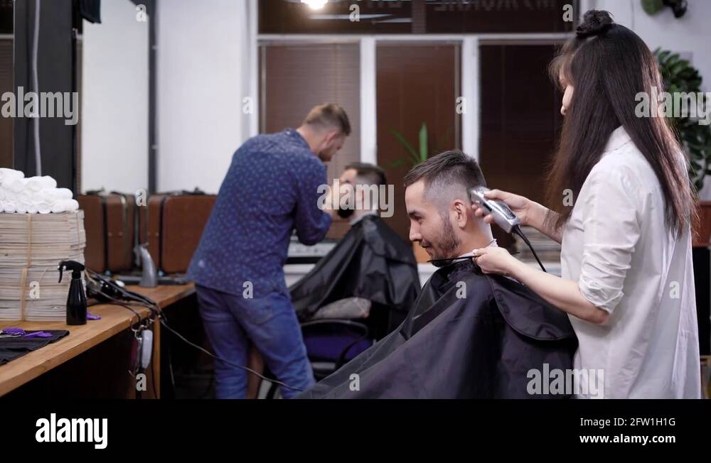Barbers chairs Stock Videos & Footage - HD and 4K Video Clips - Alamy