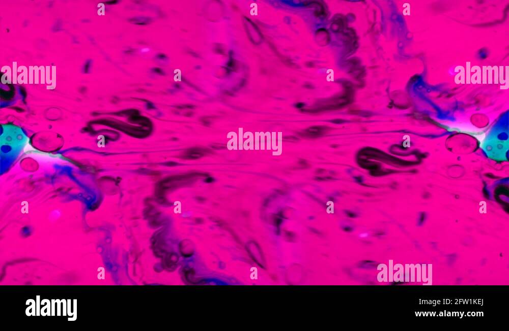 Microscopic Patterns of Colors and Paints Stock Video Footage - Alamy