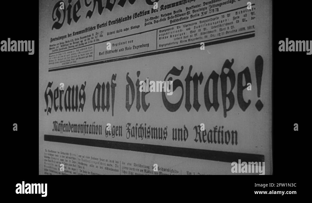 1920-NSDAP / Weimar Republic / Germany / 1920 - 1929 Stock Video ...