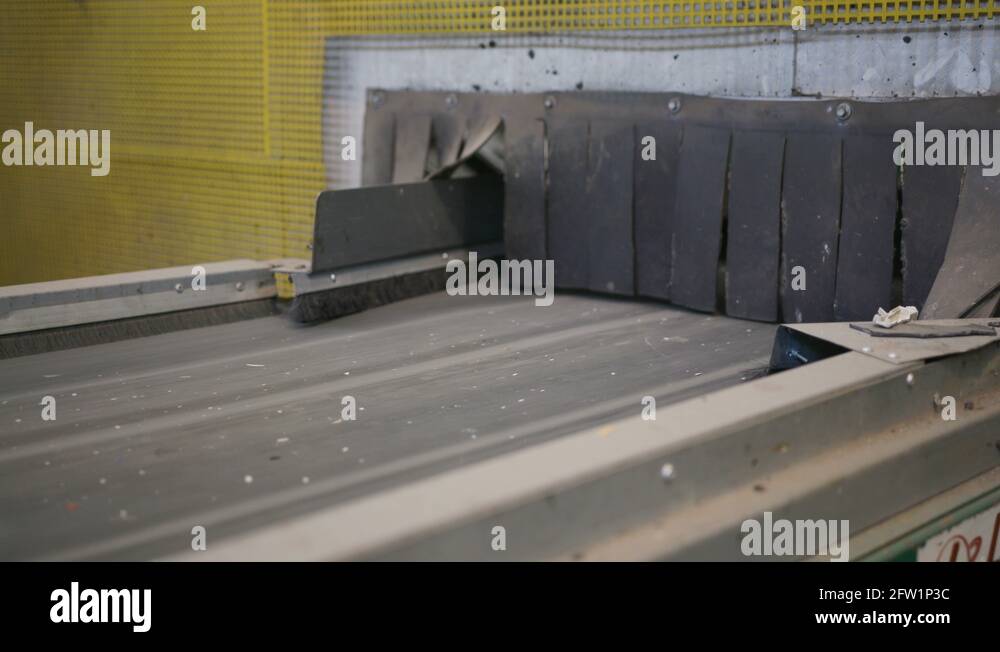 Empty Conveyor Belt Stock Video Footage - Alamy