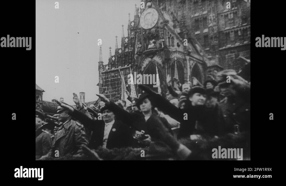 1937-Adolf Hitler / Parade / Nuremberg / 1937 Stock Video Footage - Alamy
