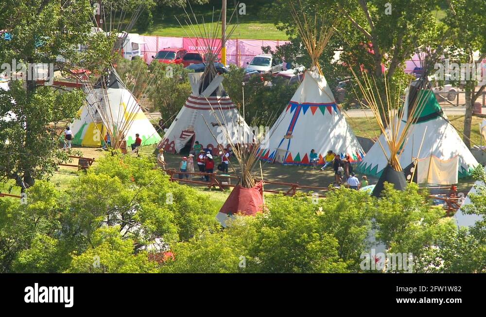 Traditional teepee village Stock Videos & Footage - HD and 4K Video ...