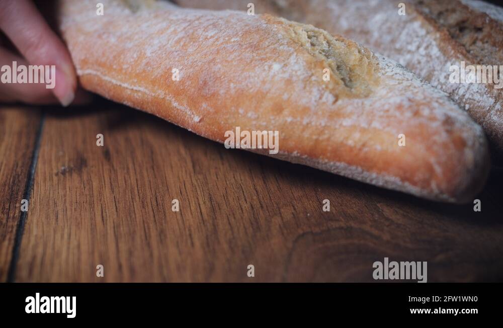 Traditional italian ciabatta bread Stock Videos & Footage - HD and 4K ...
