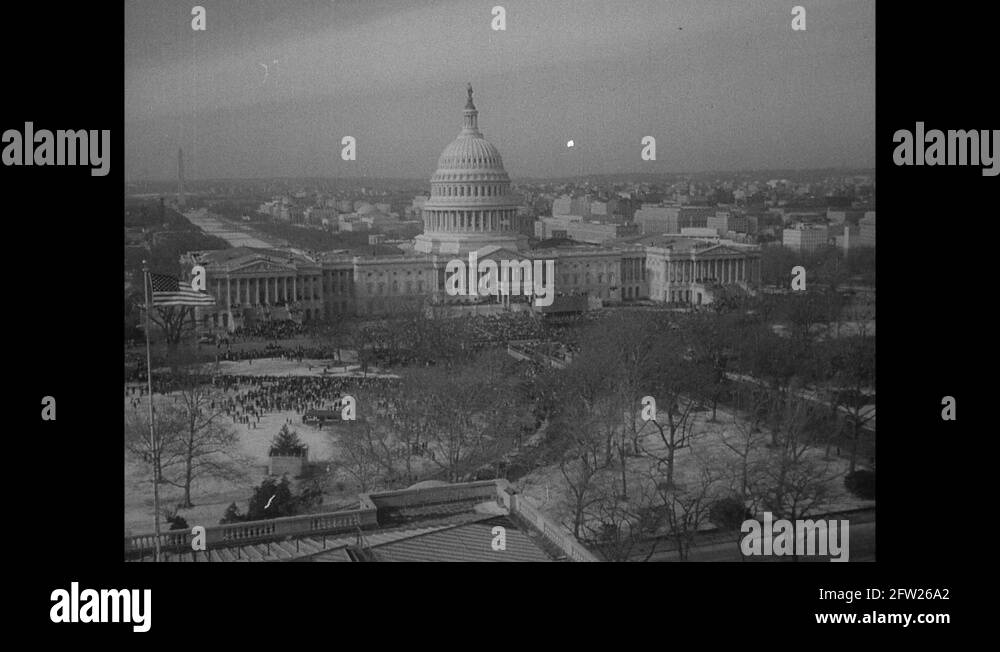 1965-Lyndon B. Johnson / Inauguration / USA / 1965 Stock Video Footage ...