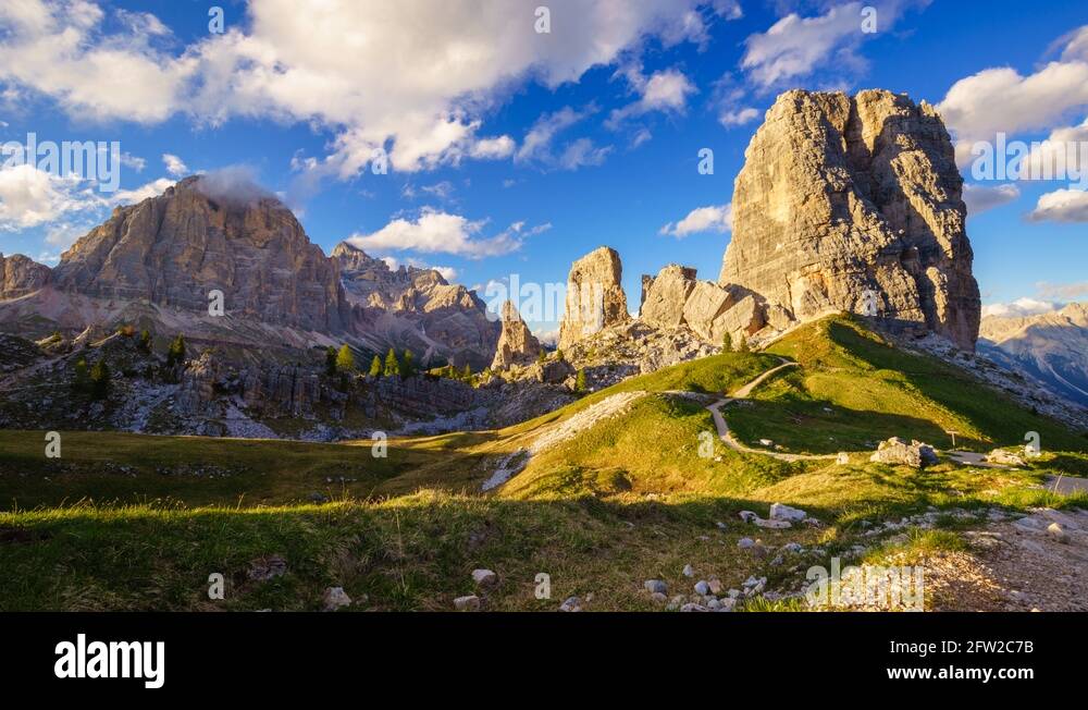 Cinque torri with flower meadow Stock Videos & Footage - HD and 4K ...