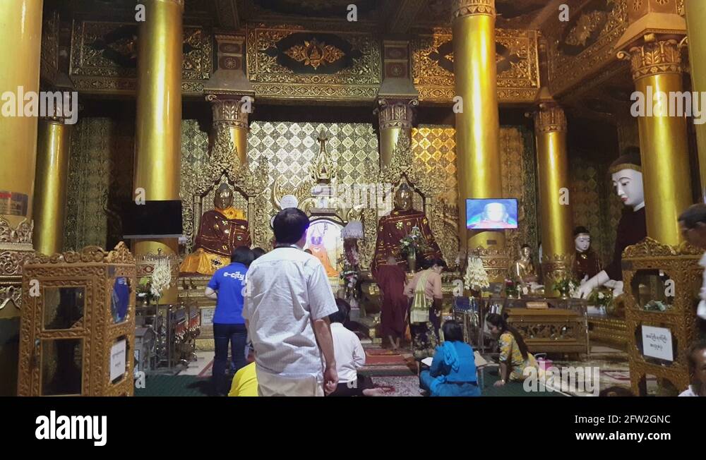Pagoda inside buddhist temple Stock Videos & Footage - HD and 4K Video ...
