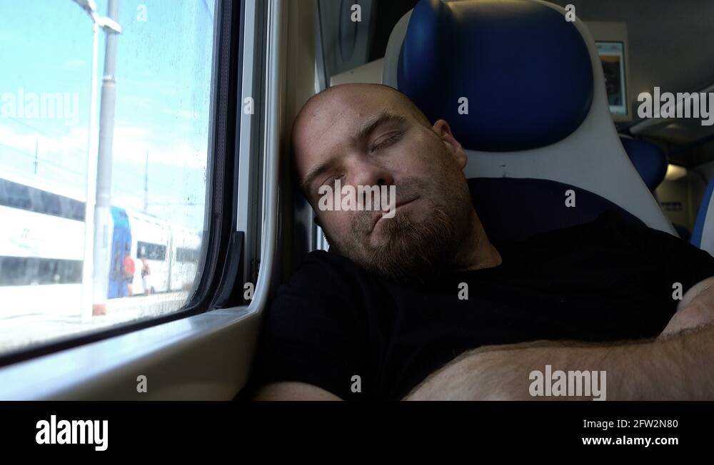 Man sleeping on train Stock Videos & Footage - HD and 4K Video Clips ...