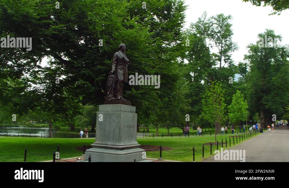 Boston common park statue Stock Videos & Footage - HD and 4K Video ...