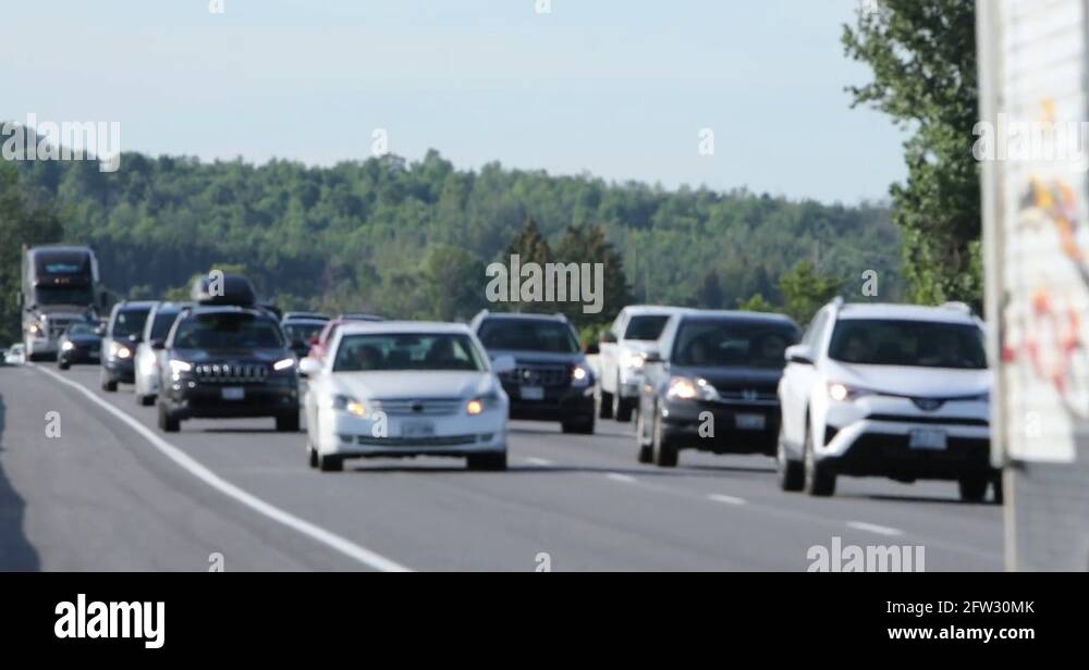 Traffic congestion congested road roads highway Stock Videos & Footage ...