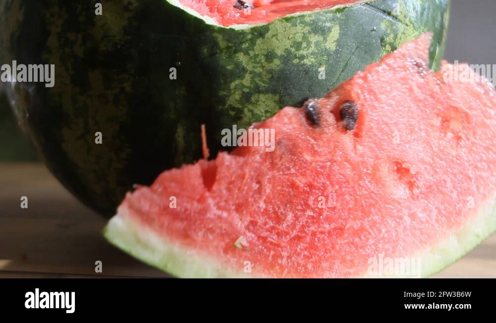 Slice of watermelon Stock Videos & Footage - HD and 4K Video Clips - Alamy