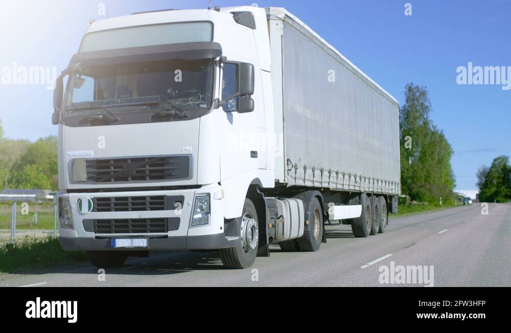 Cab over tractor trailer truck Stock Videos & Footage - HD and 4K Video ...