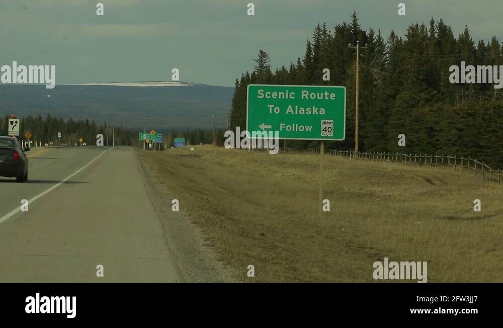 Scenic route road sign Stock Videos & Footage - HD and 4K Video Clips ...
