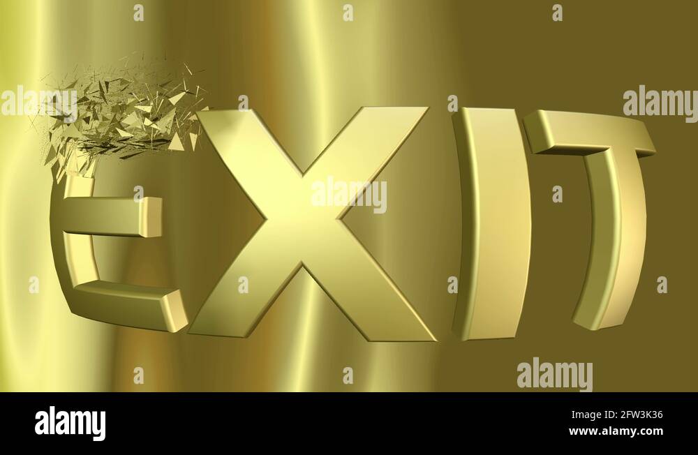 Digital 3D Animation of rotating and exploding Text Stock Video Footage ...