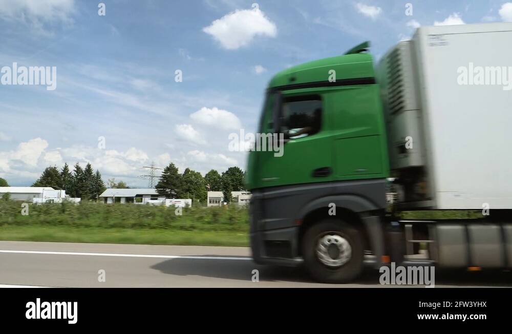 Mercedes benz heavy truck Stock Videos & Footage - HD and 4K Video ...