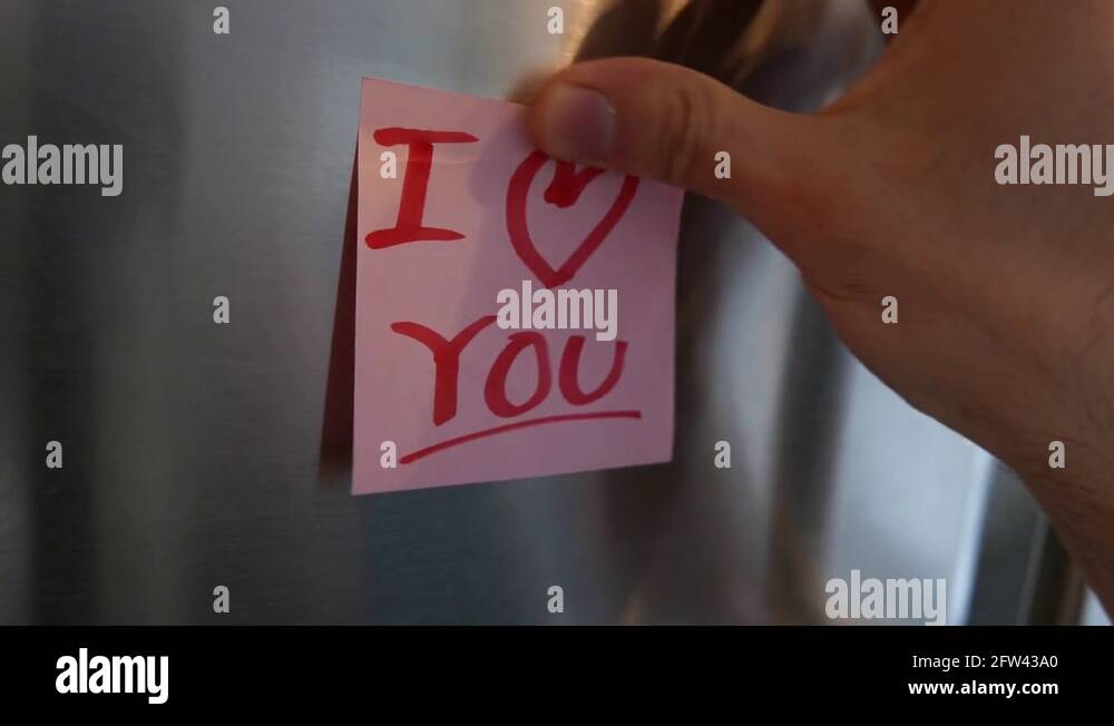 I love you note Stock Videos & Footage - HD and 4K Video Clips - Alamy