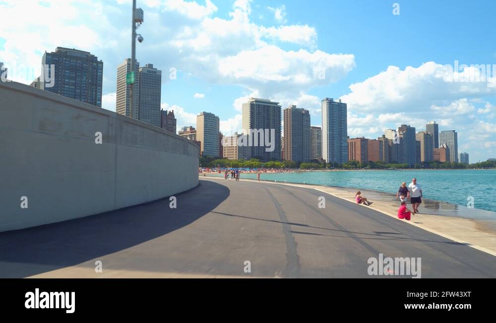 Chicago lakefront beach Stock Videos & Footage - HD and 4K Video Clips ...