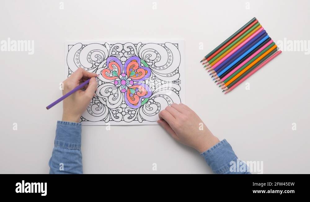 Coloring paper Stock Videos & Footage - HD and 4K Video Clips - Alamy