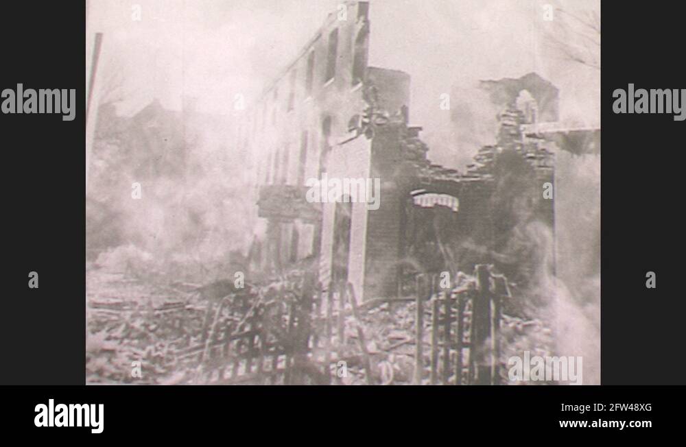 1950s: Smoke. Photos of hospitals destroyed by fire. Cutaway drawing of ...