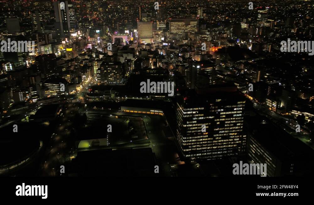Shibuya aerial station tower Stock Videos & Footage - HD and 4K Video ...