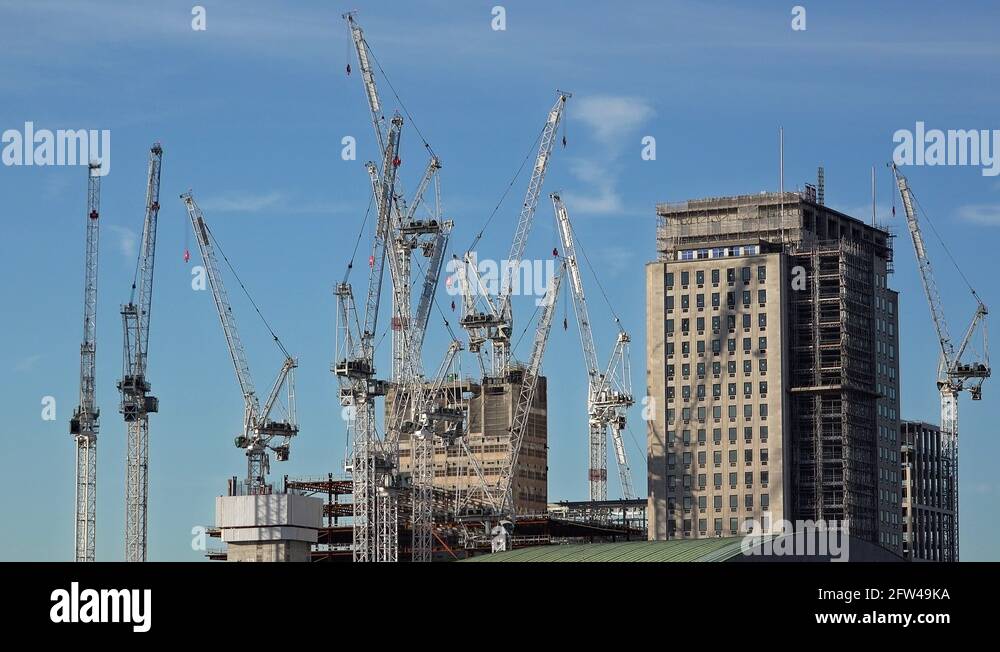 New buildings construction site Stock Videos & Footage - HD and 4K ...