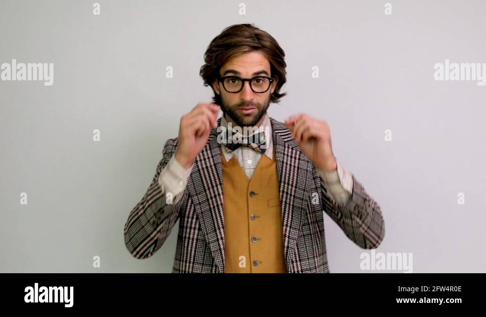 Nerd clothing Stock Videos & Footage - HD and 4K Video Clips - Alamy