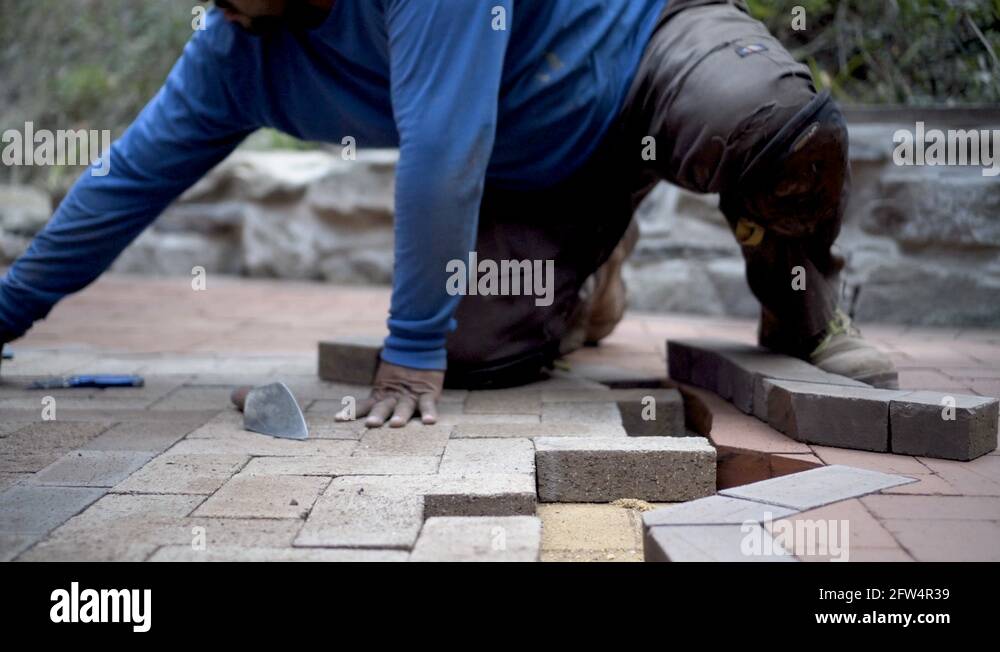 Patio brick pavers Stock Videos & Footage - HD and 4K Video Clips - Alamy