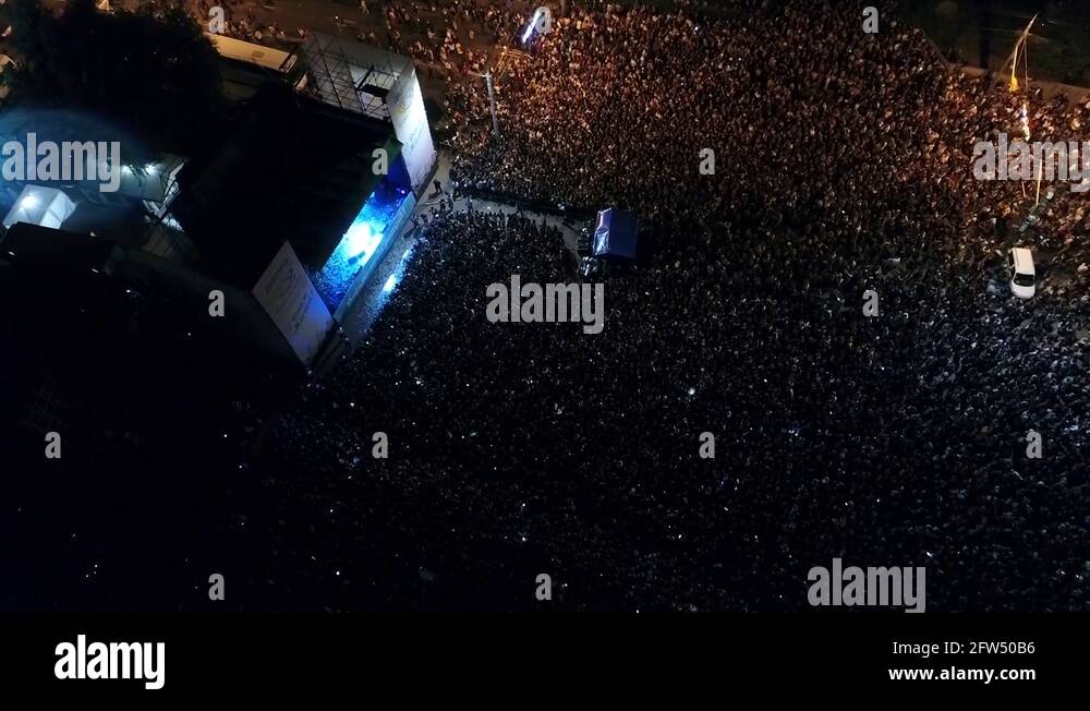 Concert front view stage crowd Stock Videos & Footage - HD and 4K Video ...