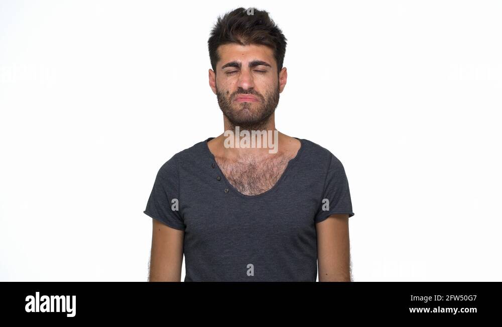 Man skinny face Stock Videos & Footage - HD and 4K Video Clips - Alamy