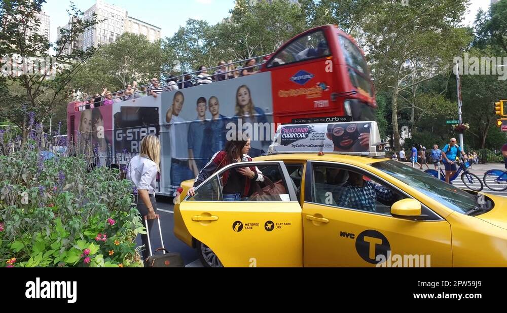 Woman hail taxi cab Stock Videos & Footage - HD and 4K Video Clips - Alamy
