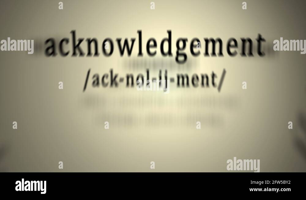 Acknowledgement Stock Videos & Footage - HD and 4K Video Clips - Alamy