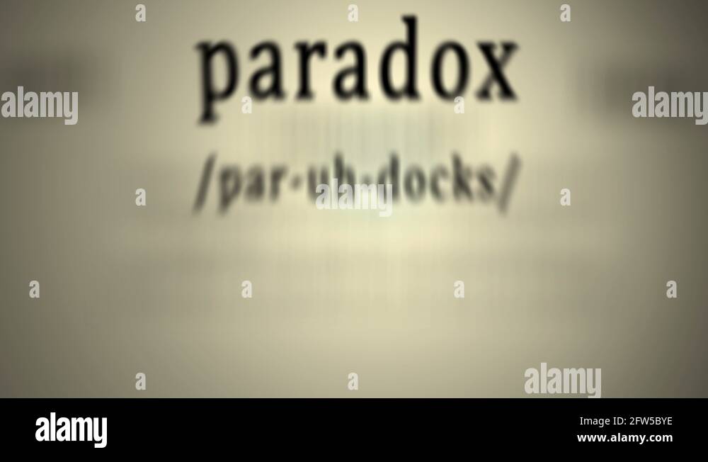 Paradox Stock Videos & Footage - HD and 4K Video Clips - Alamy