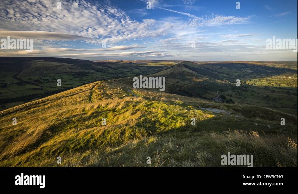Mam tor ridge peak district Stock Videos & Footage - HD and 4K Video ...
