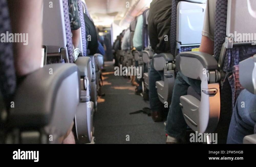 Aisle airplane Stock Videos & Footage - HD and 4K Video Clips - Alamy